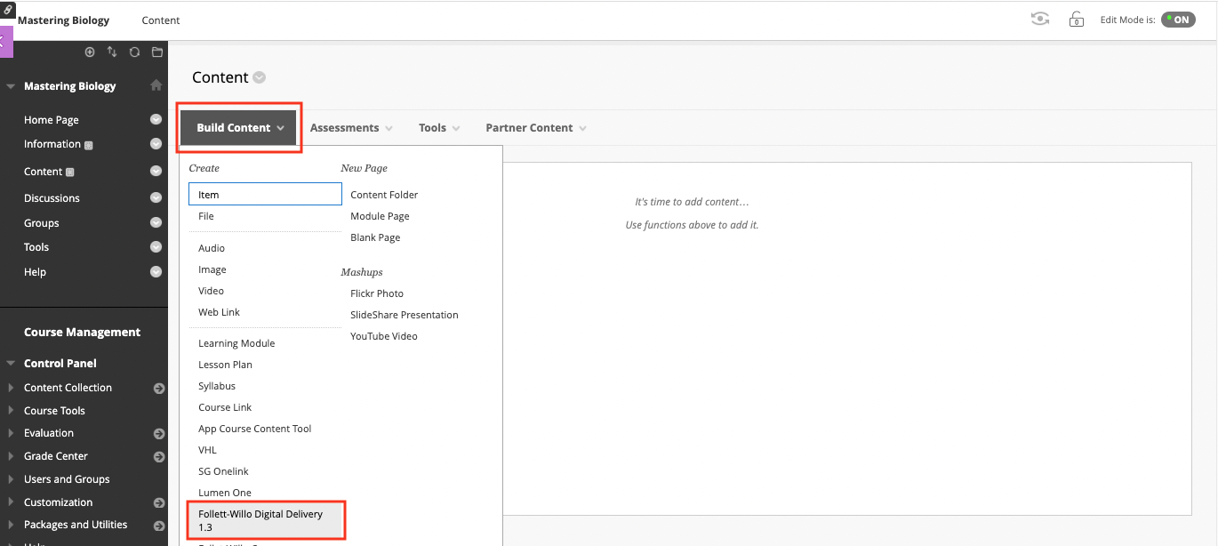 Code Reveal Adding Access Code Reveal To Your Blackboard Course Follett Higher Education Group 8742