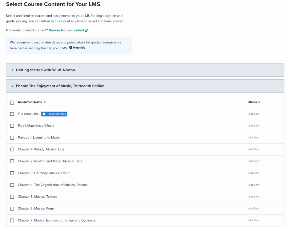 W.W. Norton: Adding Courseware with Follett Willo Digital Delivery 1.3 to Canvas – Follett ...