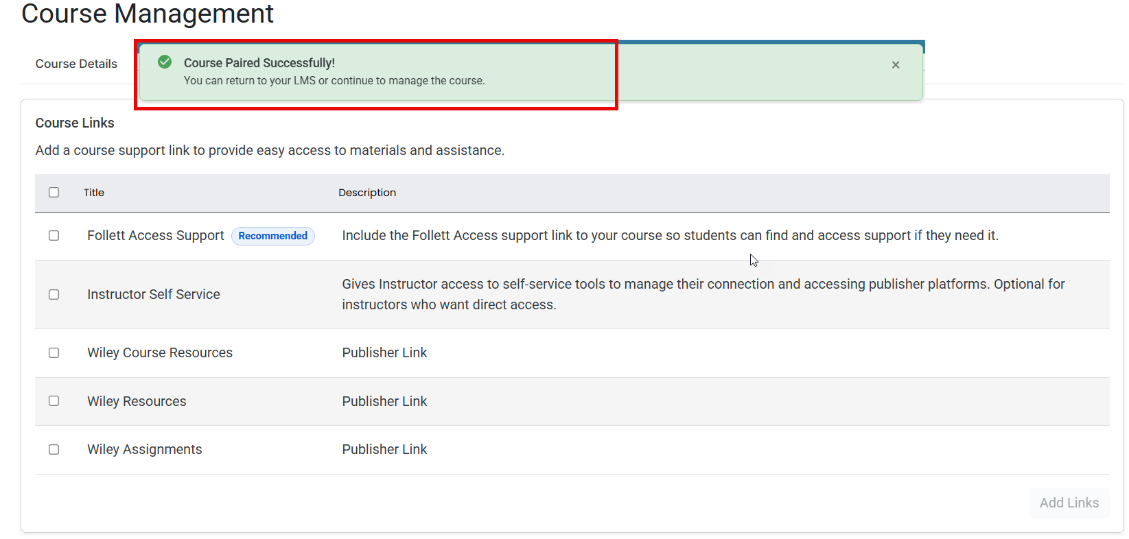 WileyPLUS: Adding Courseware with Follett Willo Digital Delivery 1.3 to Brightspace/D2L ...